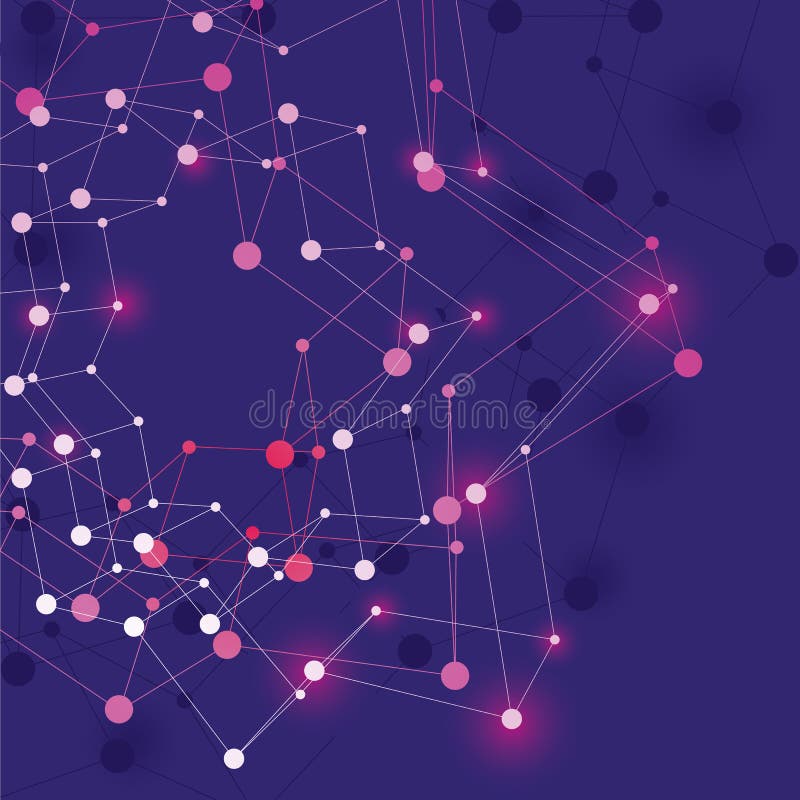 Ejemplo Abstracto Del Vector De La Malla Ilustración del Vector ...