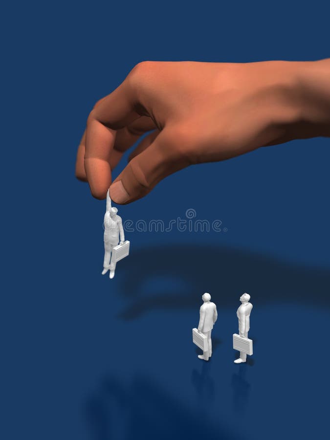 Ejemplo 3D De Manos Grandes Stock de ilustración - Ilustración de ...