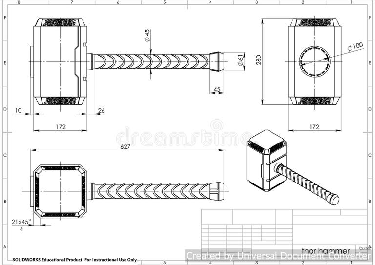Martillo De Blueprints Ilustraciones Stock, Vectores, Y Clipart ...