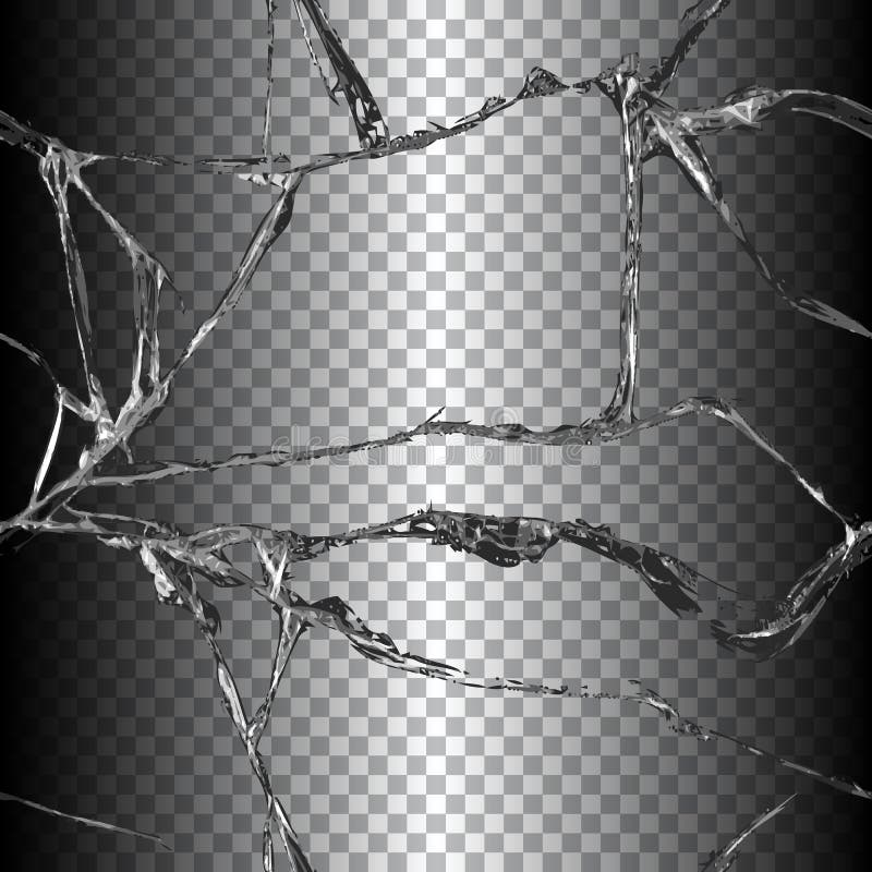 Vidrio roto foto de archivo. Imagen de grieta, pedazos - 13447304