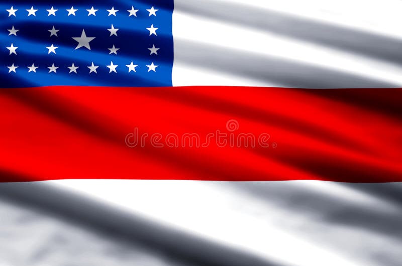 Ejemplo De La Bandera De Amazonas Stock de ilustración - Ilustración de ...