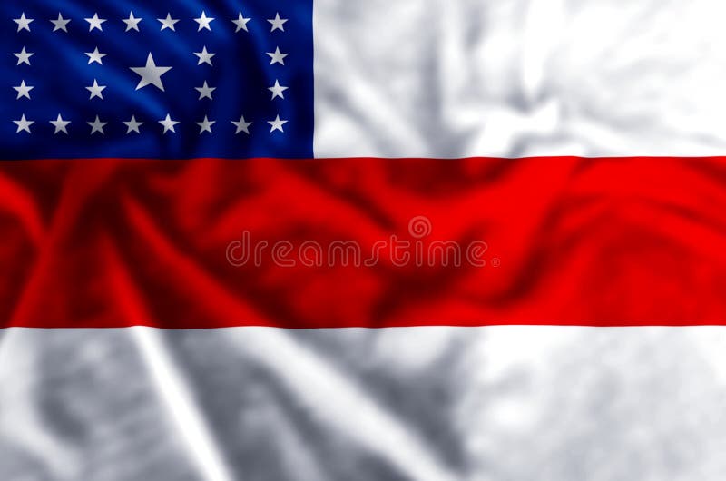 Ejemplo De La Bandera De Amazonas Stock de ilustración - Ilustración de ...