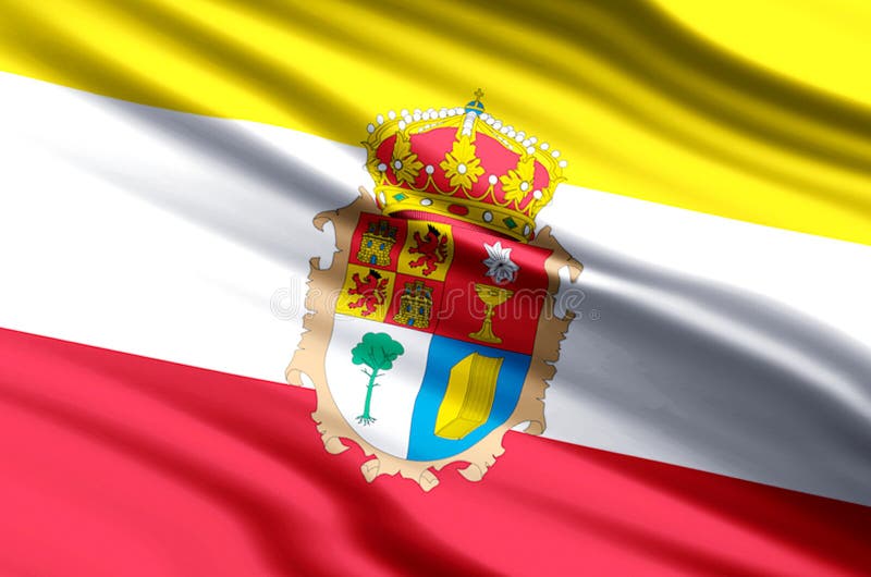 Ejemplo De La Bandera De Cuenca Stock de ilustración - Ilustración de ...