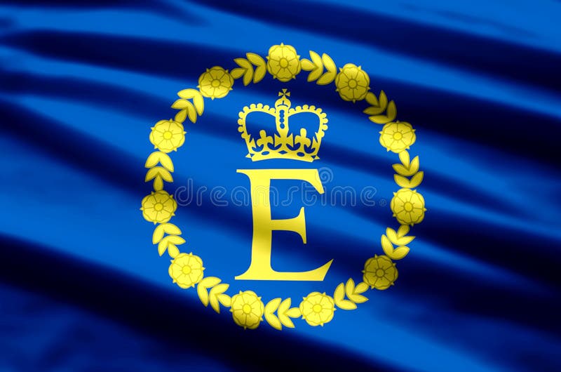 Ejemplo De La Bandera De Eiir Stock de ilustración - Ilustración de ...