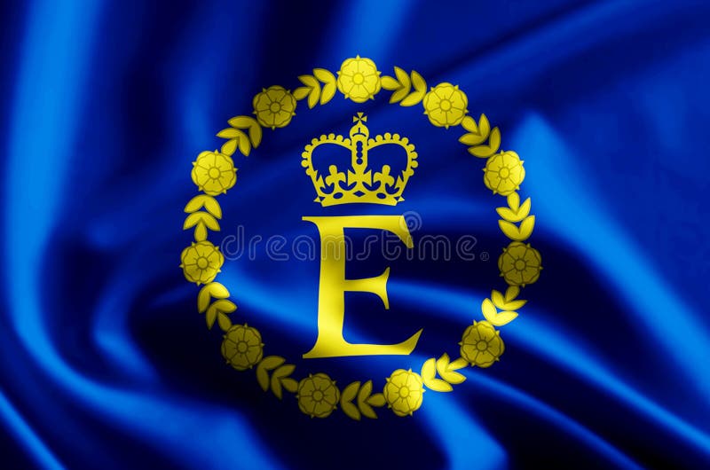 Ejemplo De La Bandera De Eiir Stock de ilustración - Ilustración de ...