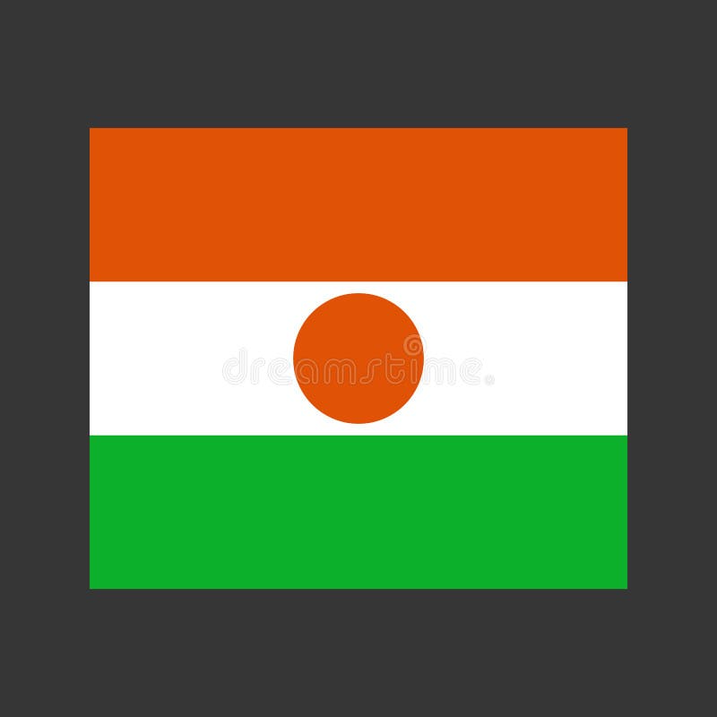 Ejemplo De La Bandera De Niger Ilustración del Vector - Ilustración de ...