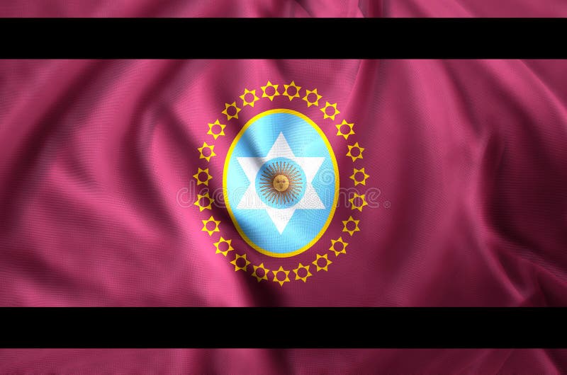 Ejemplo De La Bandera De Salta Stock de ilustración - Ilustración de ...