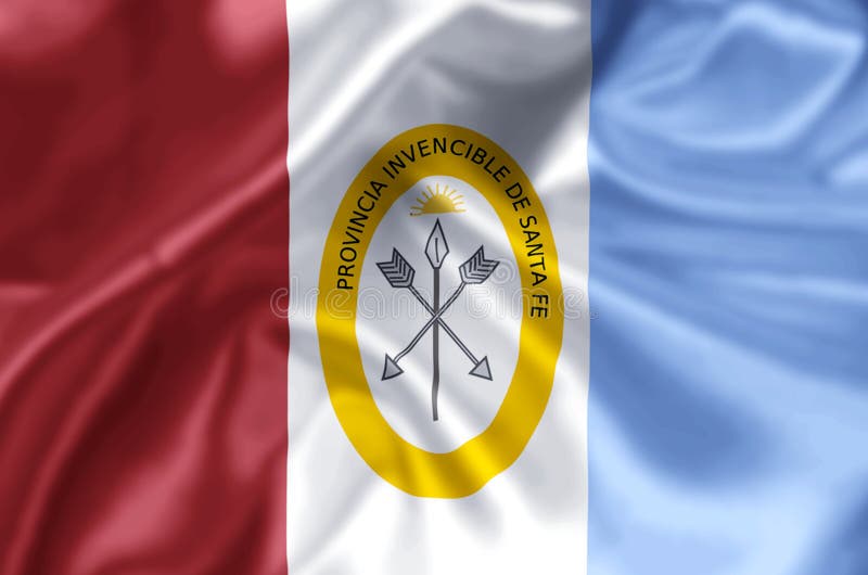 Ejemplo De La Bandera De Santa Fe Stock de ilustración - Ilustración de ...