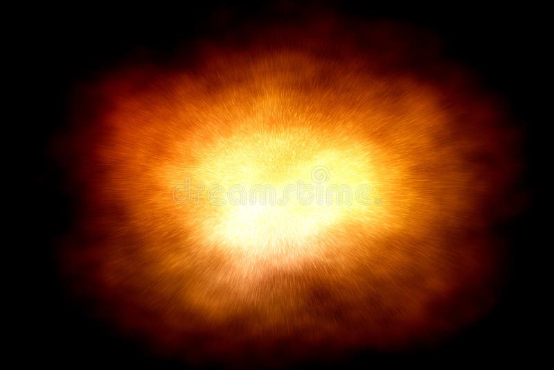 Ejemplo De La Explosión Del Espacio Stock de ilustración - Ilustración ...
