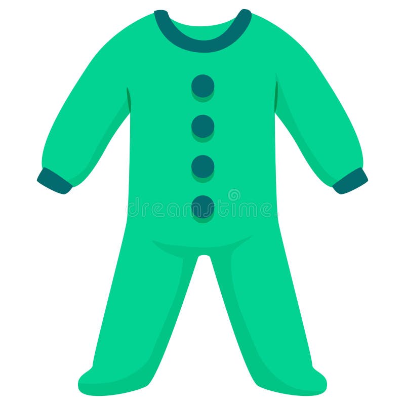 Ejemplo De La Ropa Del Mono Del Bebé Ilustración del Vector ...