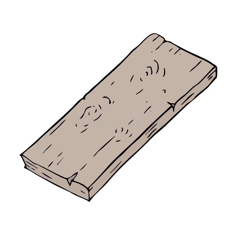 Ejemplo De Madera Del Pedazo Ilustración del Vector - Ilustración de ...