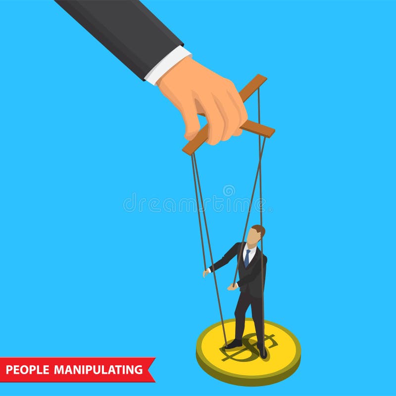 Ejemplo De Manipulación De La Gente Ilustración del Vector ...