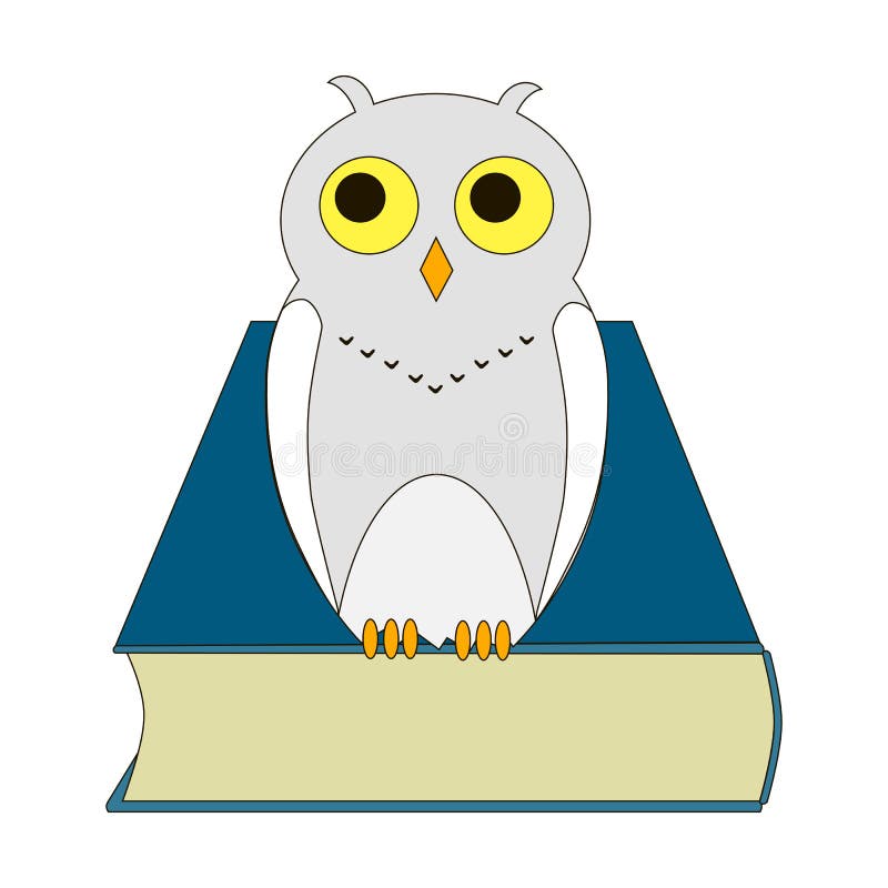 Buho Que Lee Un Libro Ilustraciones Stock, Vectores, Y Clipart – (41 ...