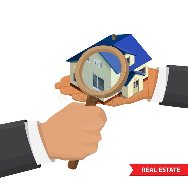 Ejemplo Del Concepto De Real Estate Ilustración del Vector ...