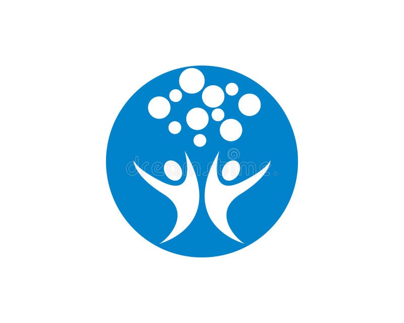 Ejemplo Del Símbolo De La Comunidad Ilustración del Vector ...