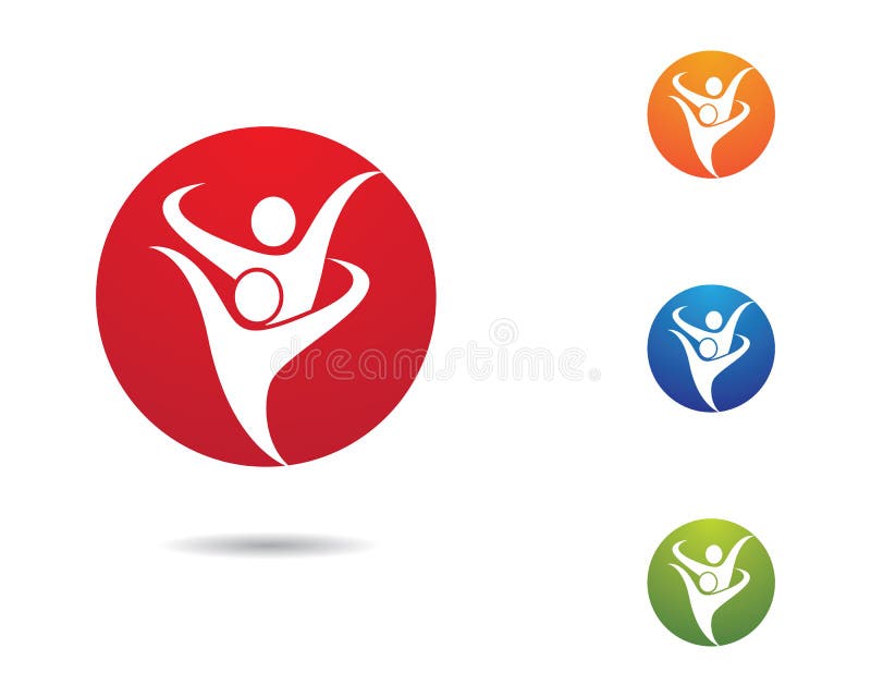 Ejemplo Del Símbolo De La Comunidad Ilustración del Vector ...