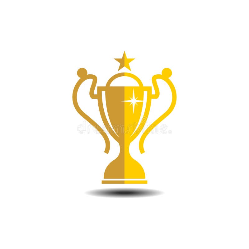 Ejemplo Del Trofeo Del Vector Ilustración del Vector - Ilustración de ...
