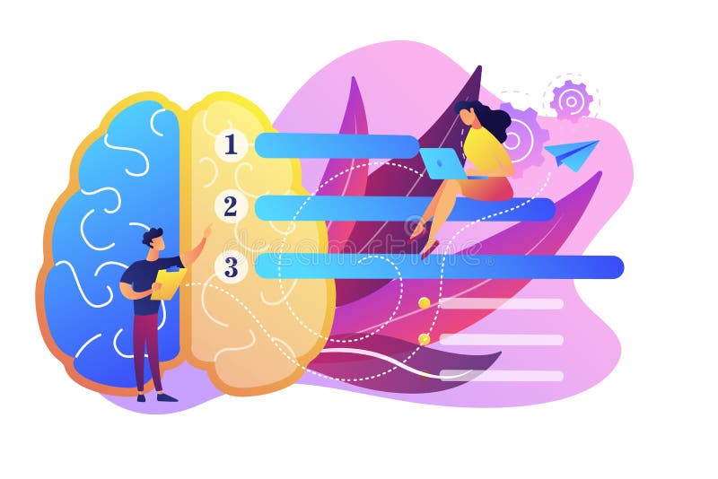 Ejemplo Del Vector Del Concepto Del Planeamiento Ilustración del Vector ...