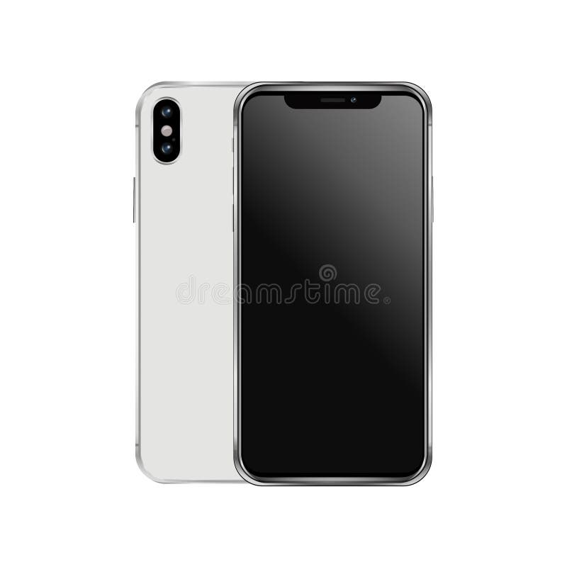 Ejemplo Del Vector De Iphone X Ilustración del Vector - Ilustración de ...