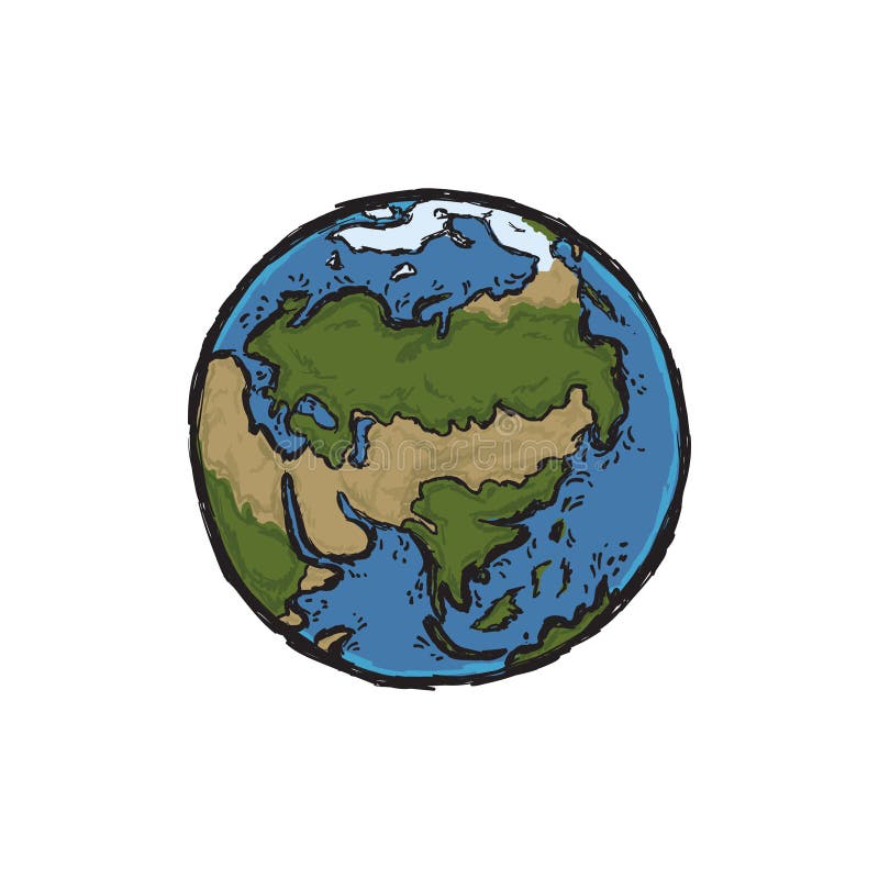 Ejemplo Del Vector De La Tierra Stock de ilustración - Ilustración de ...