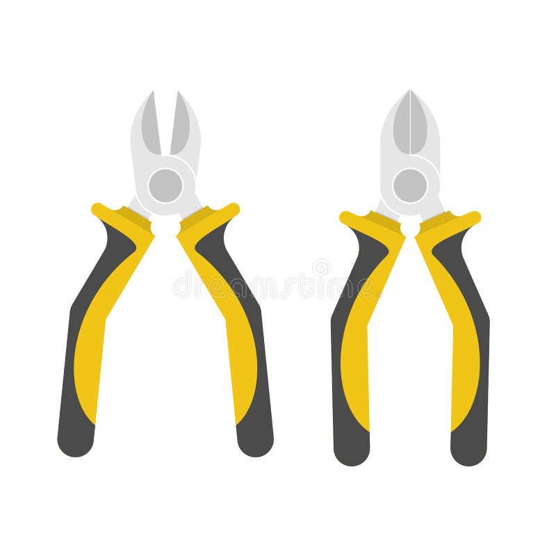 Ejemplo Del Vector De Las Pinzas Ilustración del Vector - Ilustración ...