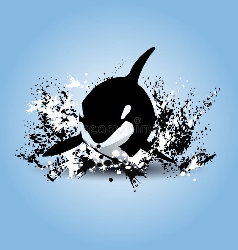 Ejemplo Del Vector De Orcas Ilustración del Vector - Ilustración de ...