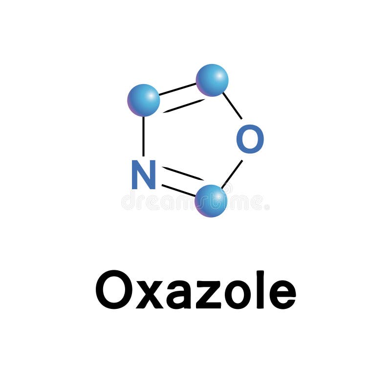 Ejemplo Del Vector De Oxazole Ilustración del Vector - Ilustración de ...