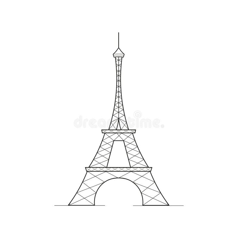 Ejemplo Del Vector De París Ilustración del Vector - Ilustración de ...