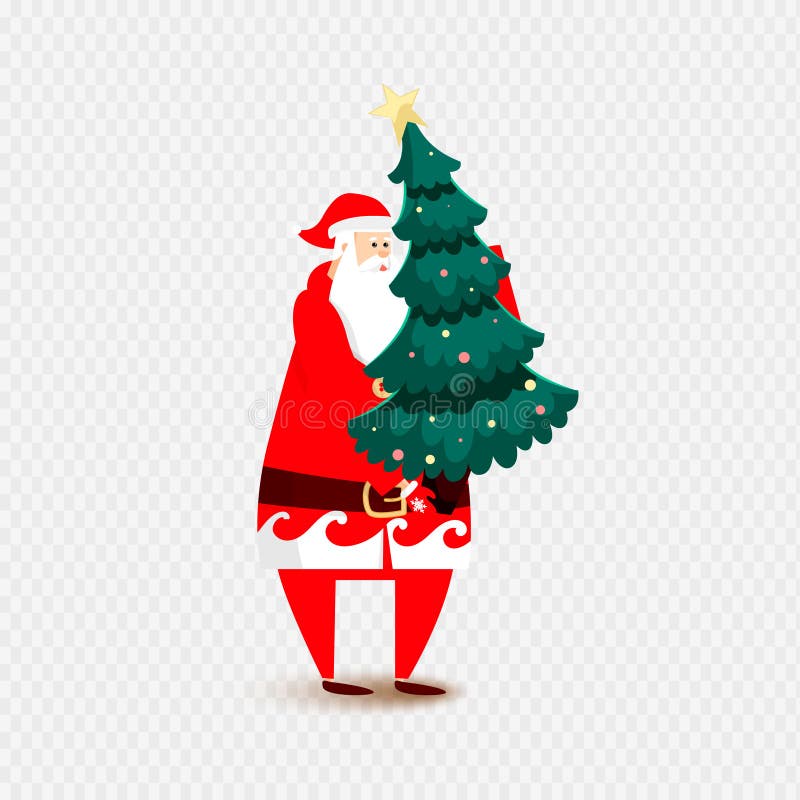 Ejemplo Del Vector De Santa Claus Christmas Ilustración del Vector ...