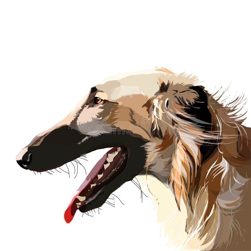 Ejemplo Del Vector De Un Perro Ilustración del Vector - Ilustración de ...