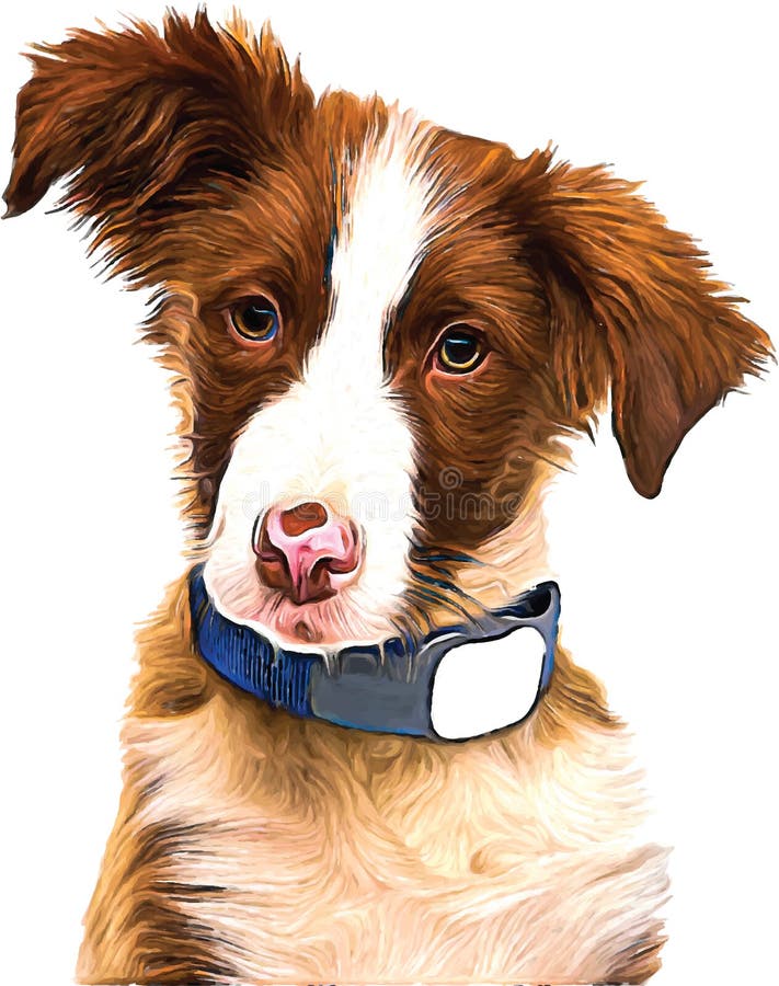 Ejemplo Del Vector De Un Perro Ilustración del Vector - Ilustración de ...