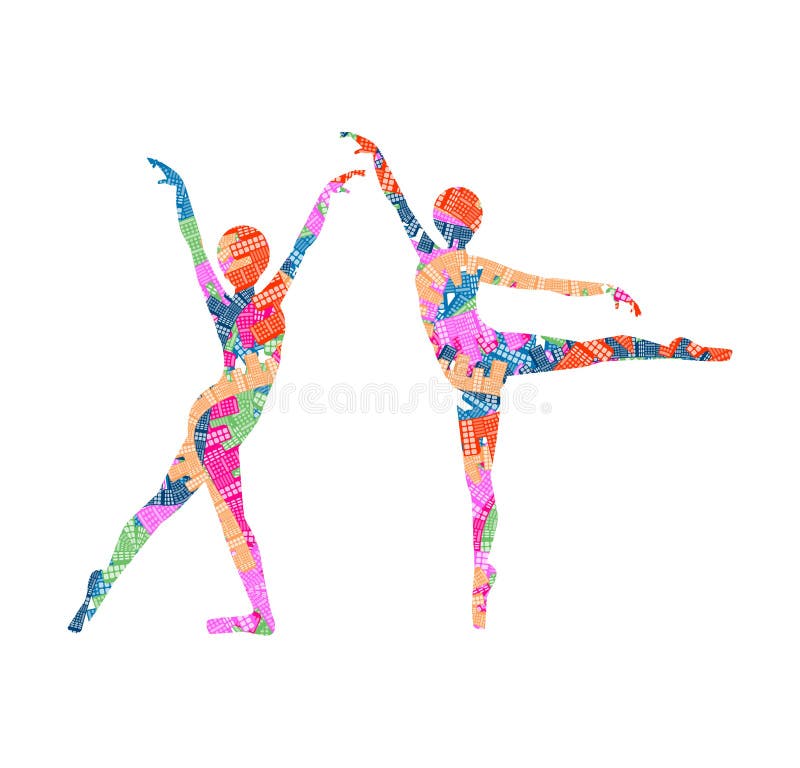 Ejemplo Del Vector Del Bailarín Ilustración del Vector - Ilustración de ...