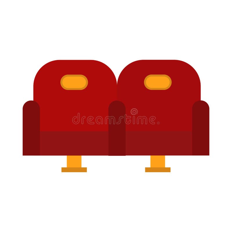 Ejemplo Del Vector Del Cine De Las Butacas Ilustración del Vector ...
