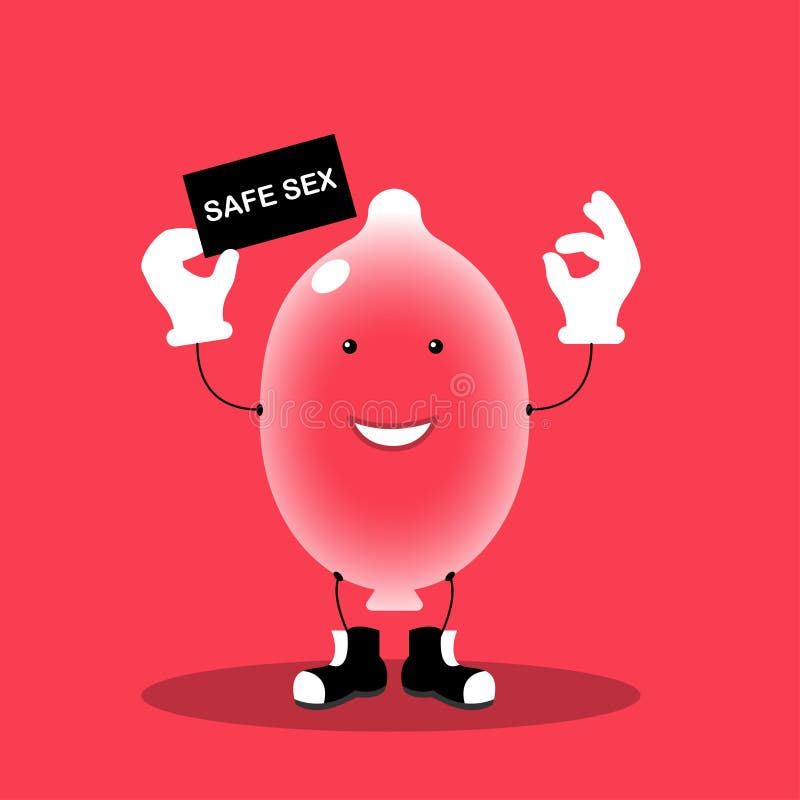 Ejemplo Del Vector Del Condón Ilustración del Vector - Ilustración de ...