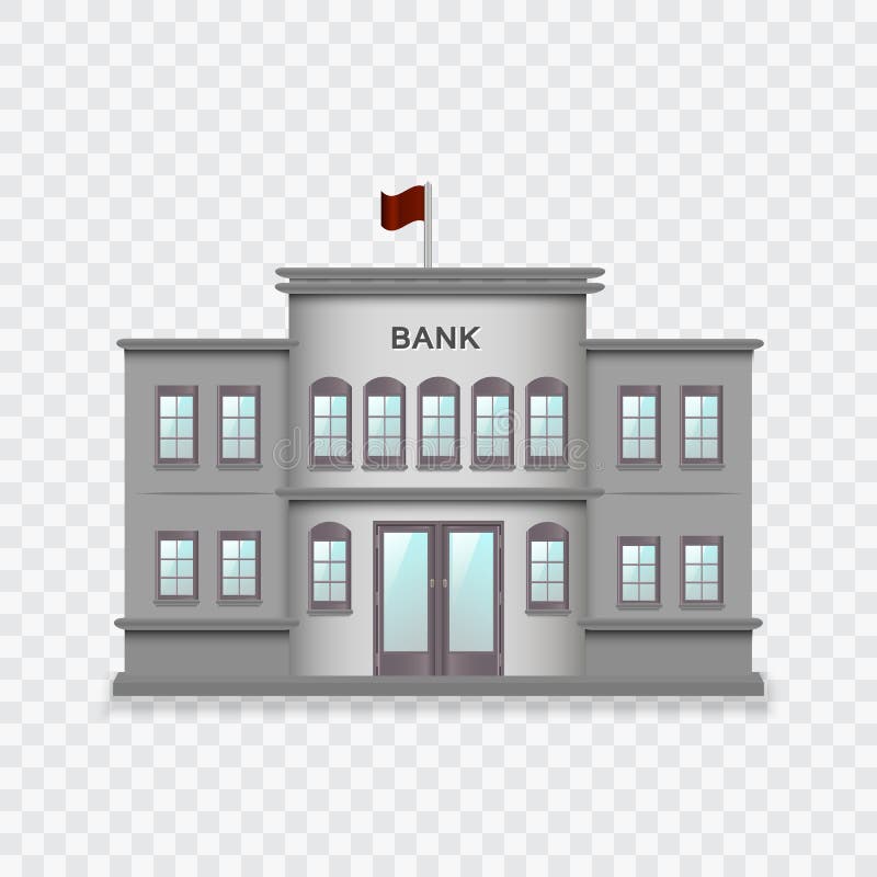 Ejemplo Del Vector Del Edificio De Banco Ilustración del Vector ...