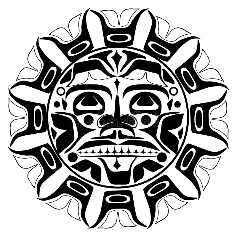 Ejemplo Del Vector Del Símbolo Del Sol Ilustración del Vector ...