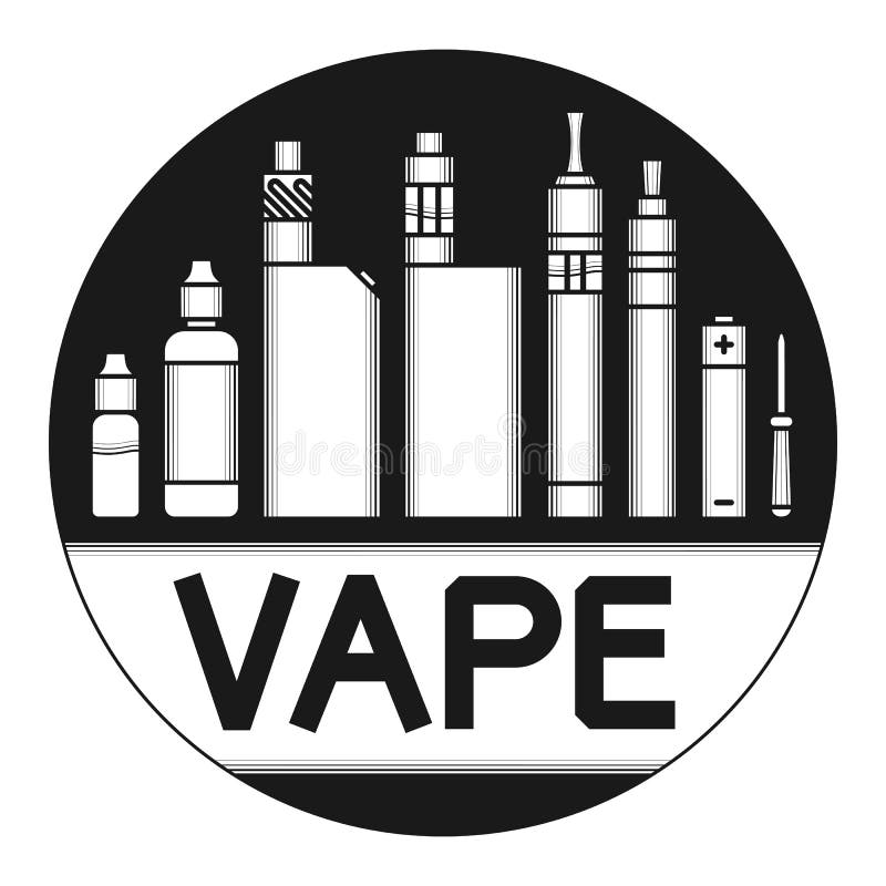 Mano Usando E-cigarette/e-cig/vape Y Lanzando Un Humo Foto de archivo ...