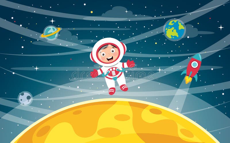 Ejemplo Del Vector Del Espacio Ilustración del Vector - Ilustración de ...