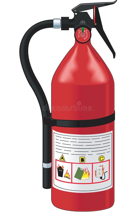 Ejemplo Del Vector Del Extintor Ilustración del Vector - Ilustración de ...
