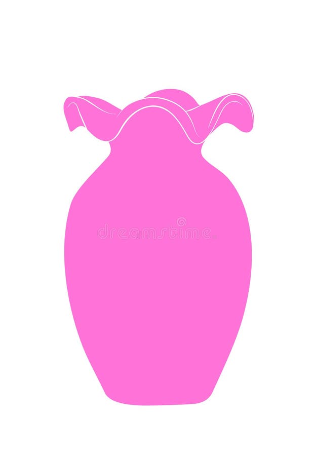 Ejemplo Del Vector Del Florero Para Las Flores Ilustración del Vector ...