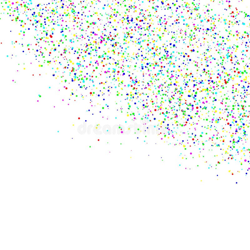 Ejemplo Del Vector Del Fondo Del Confeti Ilustración del Vector ...