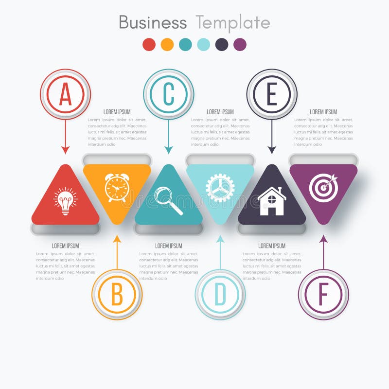 Ejemplo Del Vector Infographic Ilustración del Vector - Ilustración de ...
