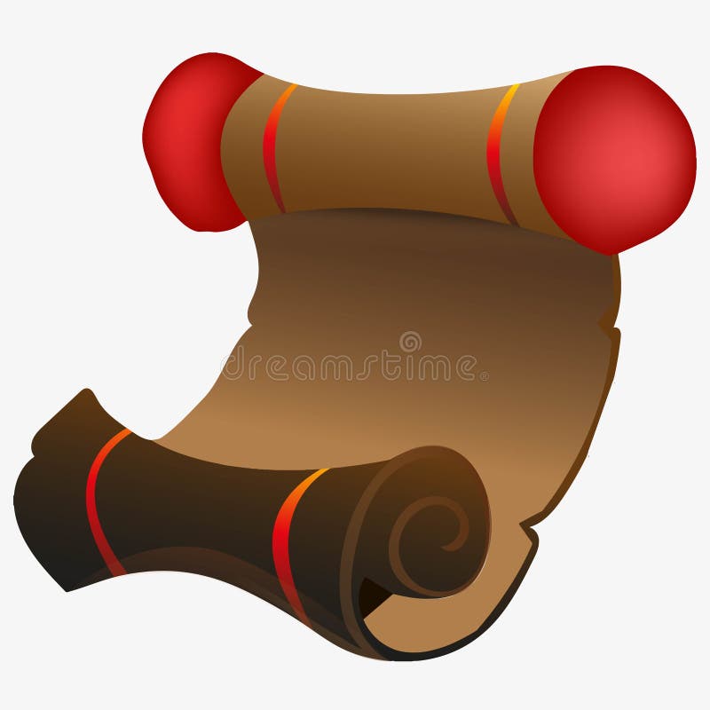 Ejemplo Del Vector Del Papiro Ilustración del Vector - Ilustración de ...