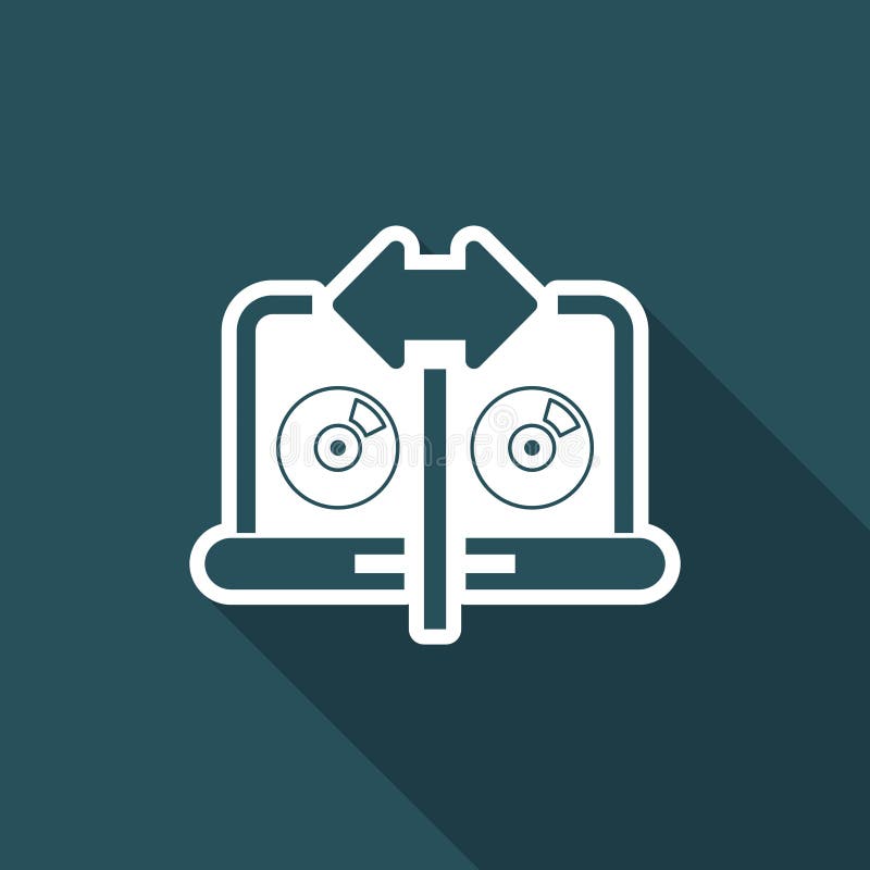 Ejemplo Del Vector Del Solo Icono Aislado De La Parte Ilustración del ...