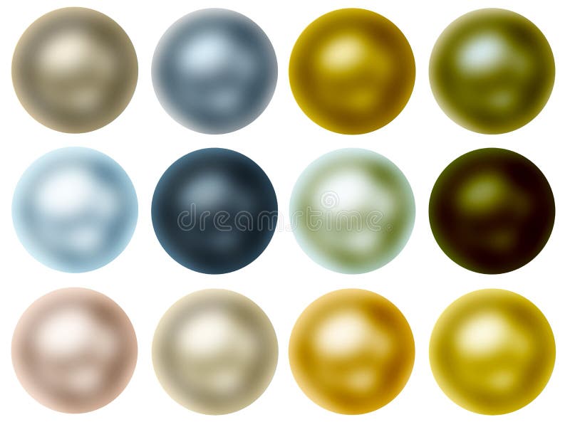 Ejemplo Determinado De La Perla Natural (aislado) Imagen de archivo ...