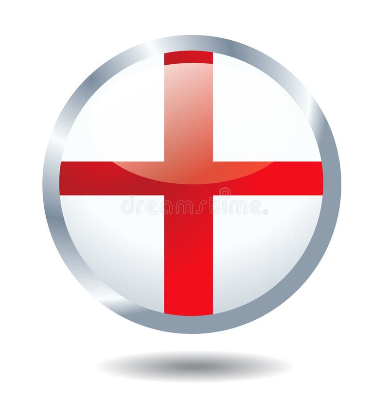 Ejemplo Inglés Del Vector De La Bandera Ilustración del Vector ...