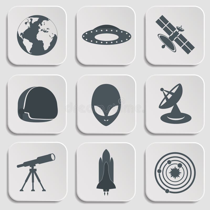 Ejemplo Plano De Los Diversos Elementos Del Espacio Ilustración del Vector - Ilustración de ...