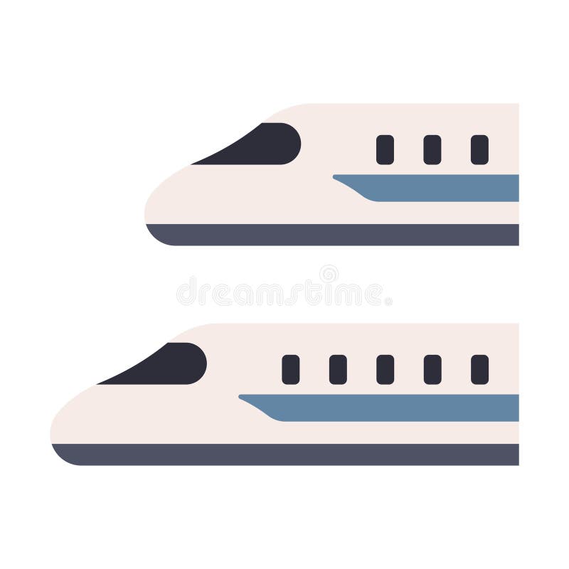 Ejemplo Plano De Shinkansen Stock de ilustración - Ilustración de ...