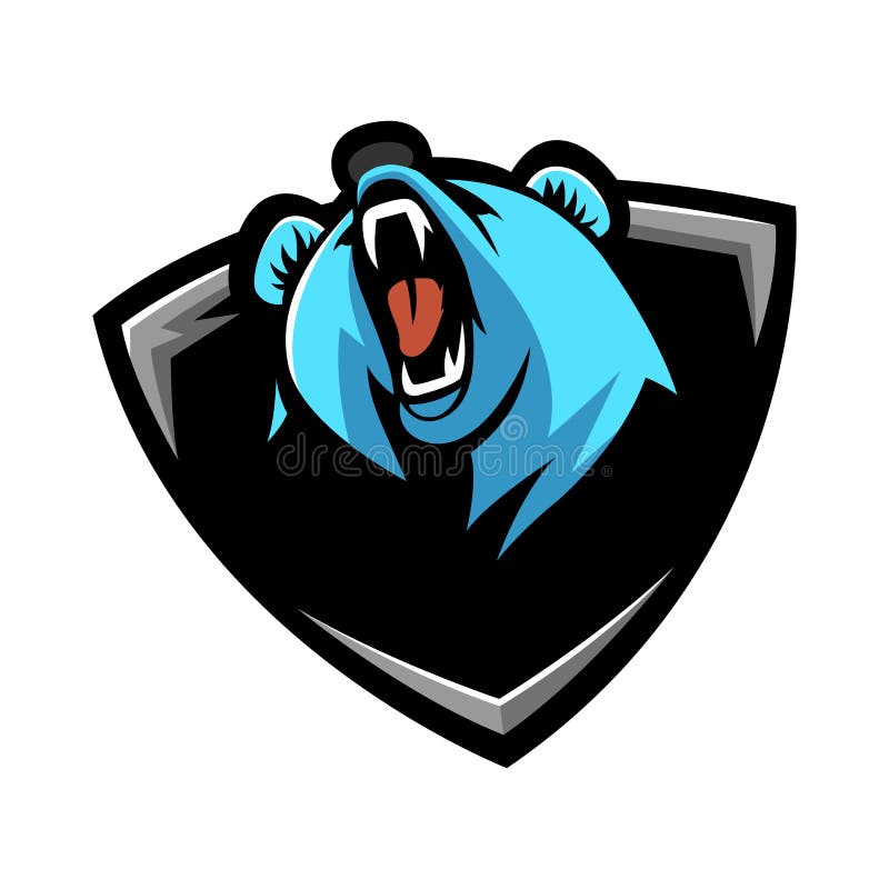 Ejemplo Principal Logo Vector Del Oso Ilustración del Vector ...