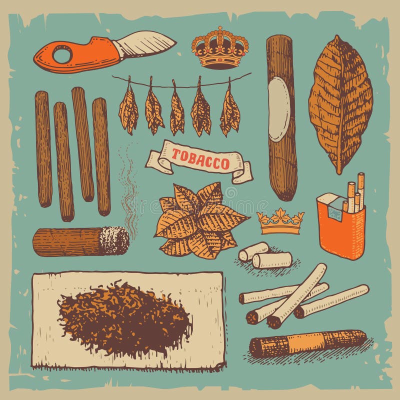 Tabaco Ilustraciones Stock, Vectores, Y Clipart – (22,307 Ilustraciones ...